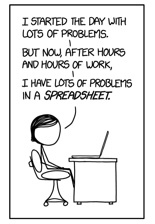 Spreadsheets are not scary – Information Maven